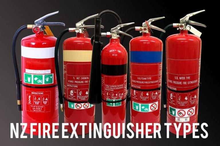 Fire Extinguisher Types NZ | Fire Protection Online